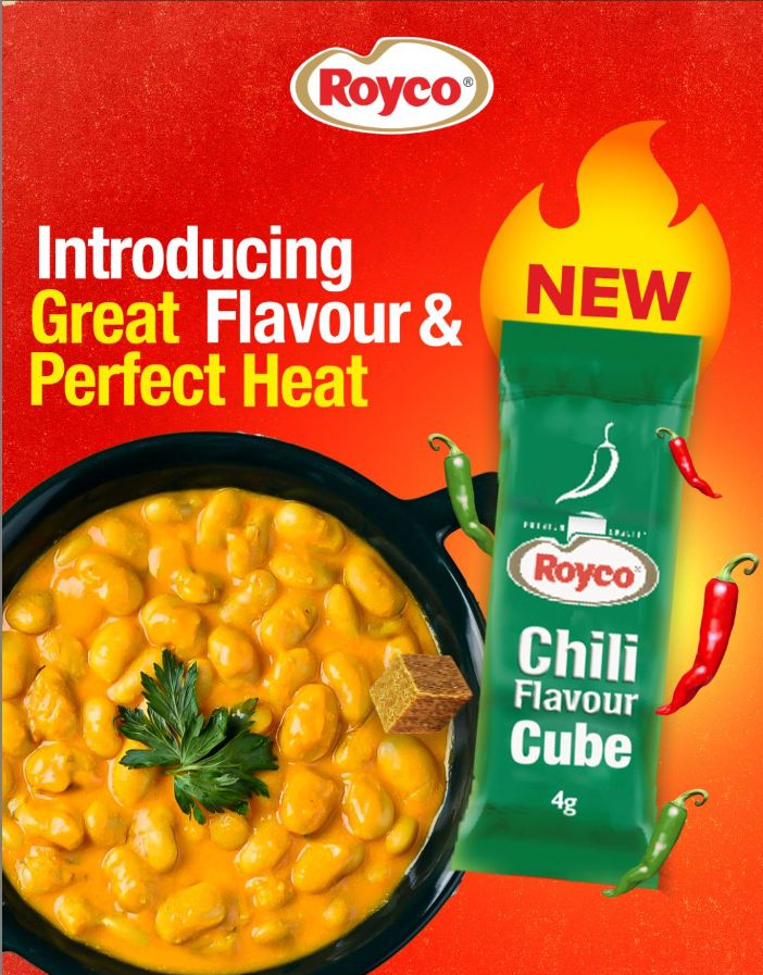ROYCO CHILLI FLAVOUR CUBE 4G ( 12PCS STRING PACK). – Ushop Kenya