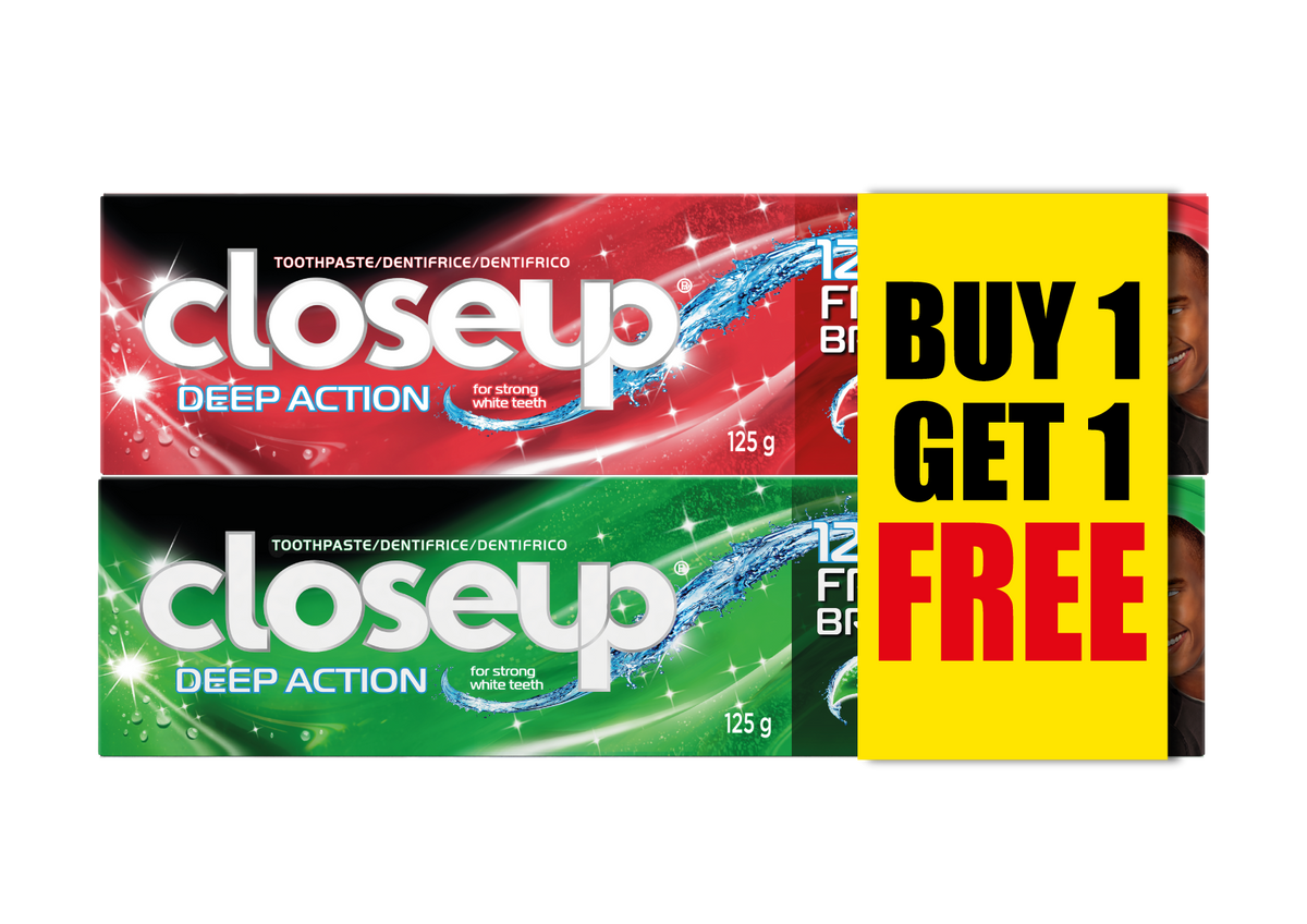 CLOSE UP MENTHOL RED H BAND 125G – Ushop Kenya