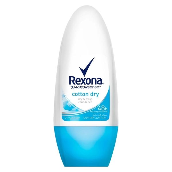 Rexona Women Antiperspirant Roll On Cotton Dry 25ml – Ushop Kenya